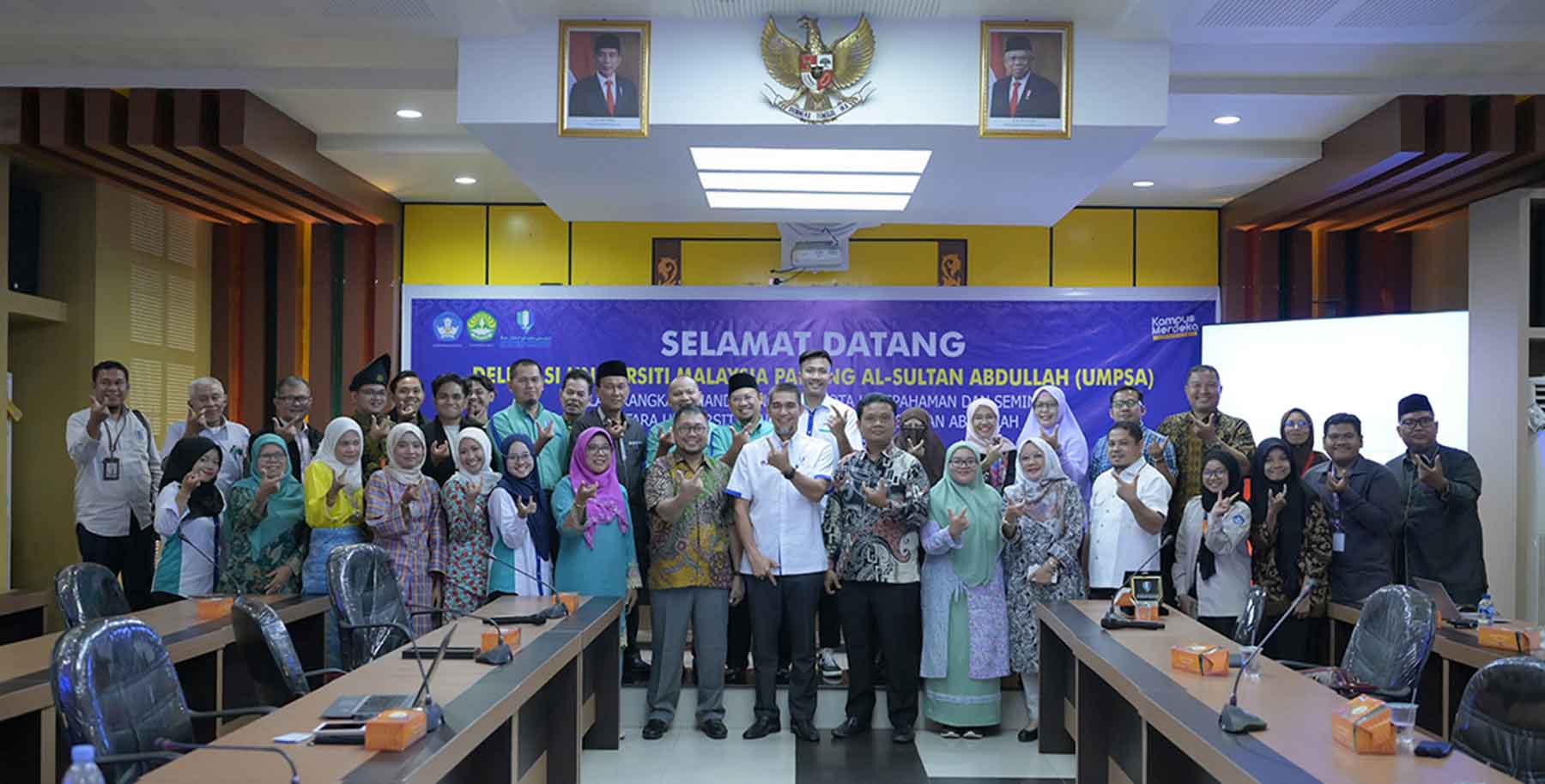 Unri Menerima Kunjungan Universiti Malaysia Pahang Al Sultan Abdullah Universitas Riau